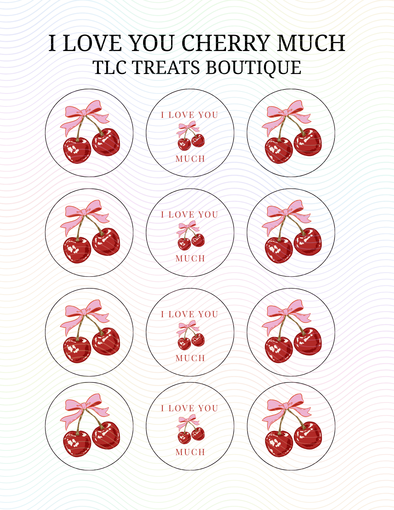 I love you cherry much – TLC Treats Boutique